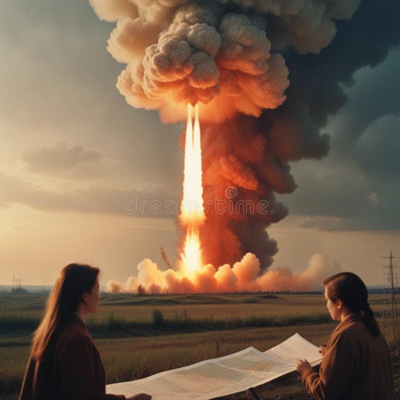 Imagination of Thinking of Using Missiles To Destroy Each Other and the ...