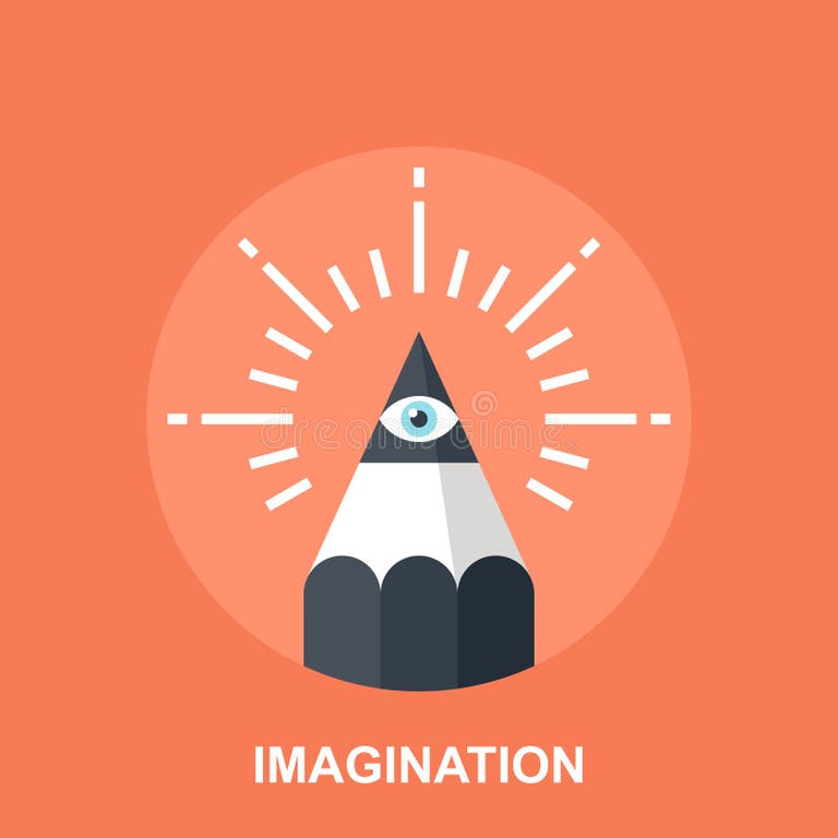 Imagination Vector Illustration Concept Stock Vector - Illustration of ...