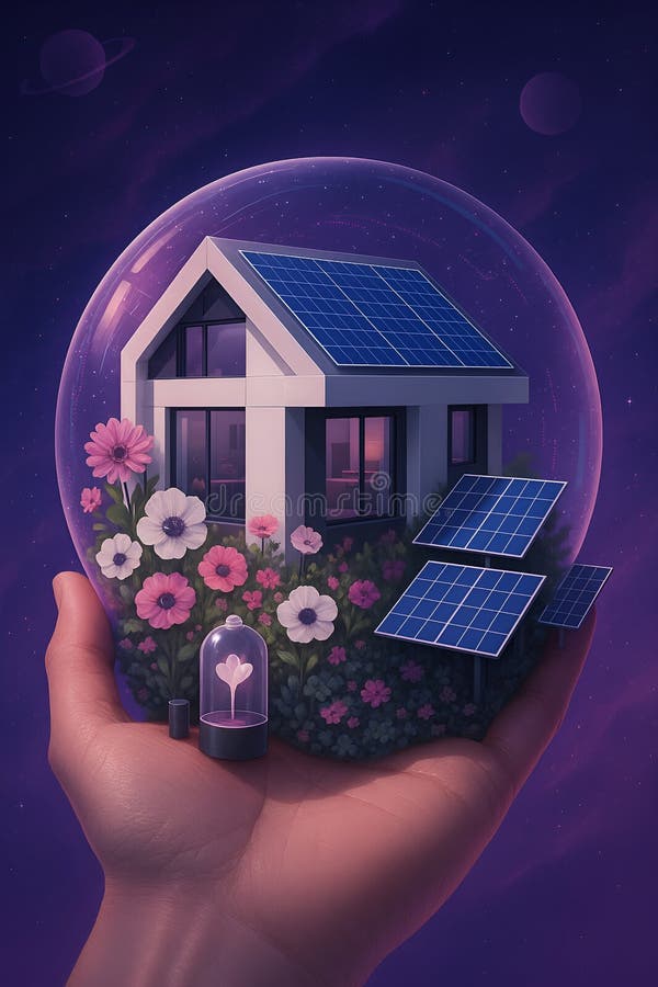 Eco-Friendly Home in a Bubble: a Vision of Sustainable Living (AI ...