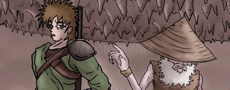 Imaginative Cartoon Characters Drawing by Hand Stock Illustration ...