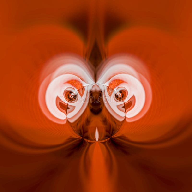 Imaginative Colored Abstract Faces, Eyes As a Twirl Illustration Stock ...