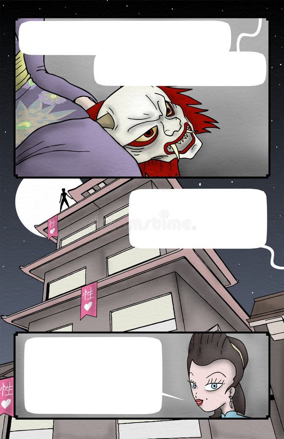 Imaginative Comic Scene Illustration Stock Illustration - Illustration ...