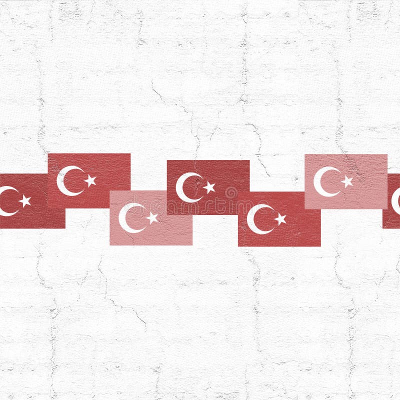 Imaginative Design of Turkey Seamless Flags Stock Illustration ...