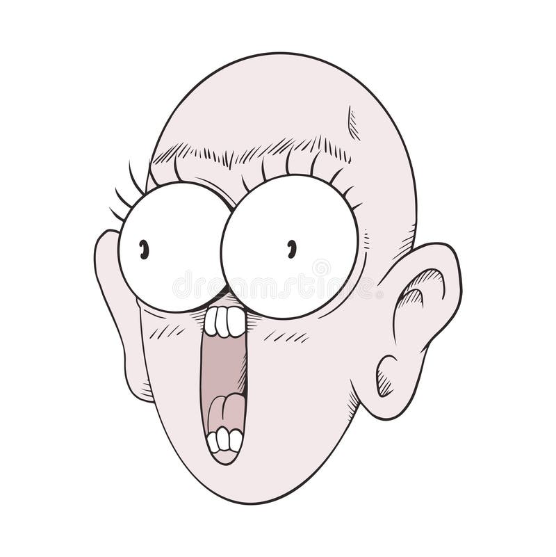 Imaginative head draw stock vector. Illustration of isolated - 327581054