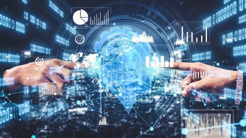 Imaginative Visual of Business Innovation and Creativity Stock Image ...