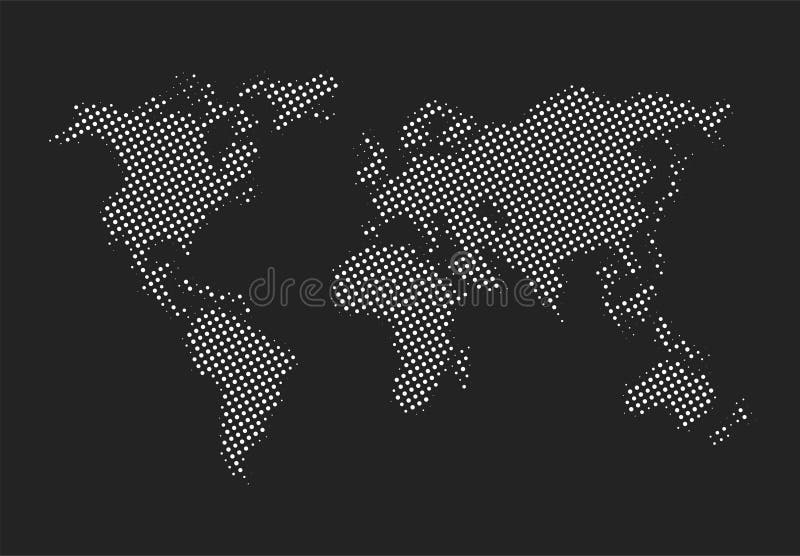 Imaginative World Map Design Stock Vector - Illustration of digital ...