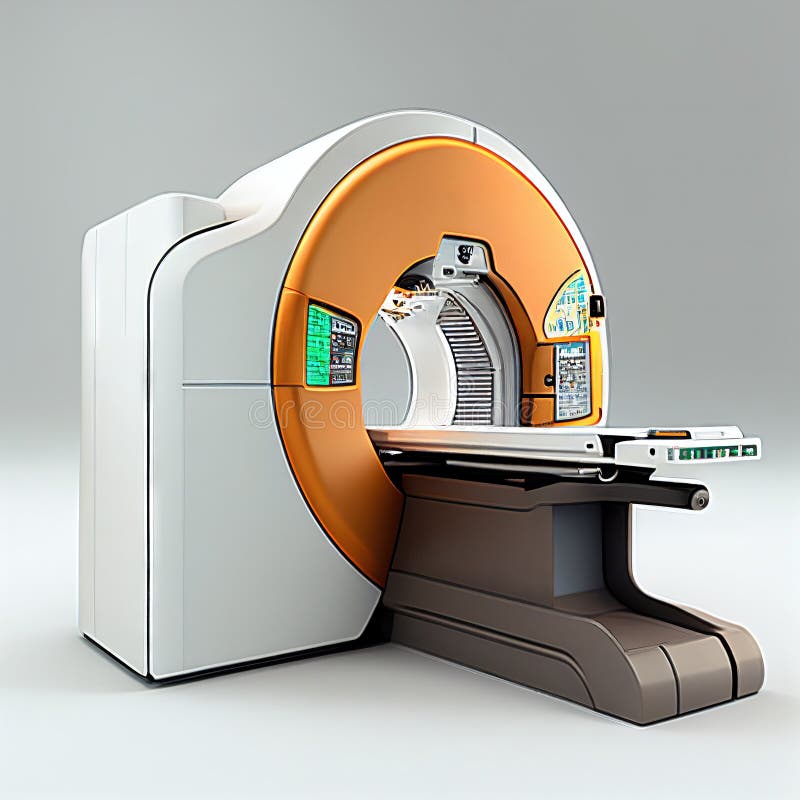 Imagine CT Scanner stock image. Image of doctor, generative - 268098075