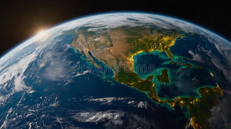 Imagine Earth Wrapped in a Protective Blanket Stock Illustration ...
