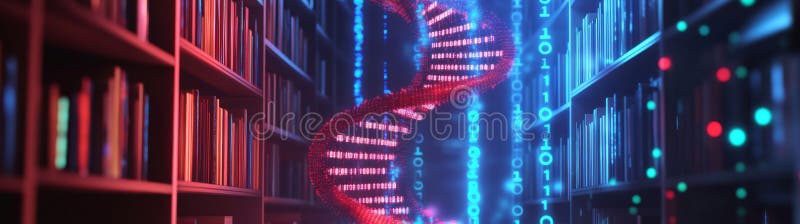 Imagine a Futuristic Library Where DNA Data Storage is Used To Encode ...