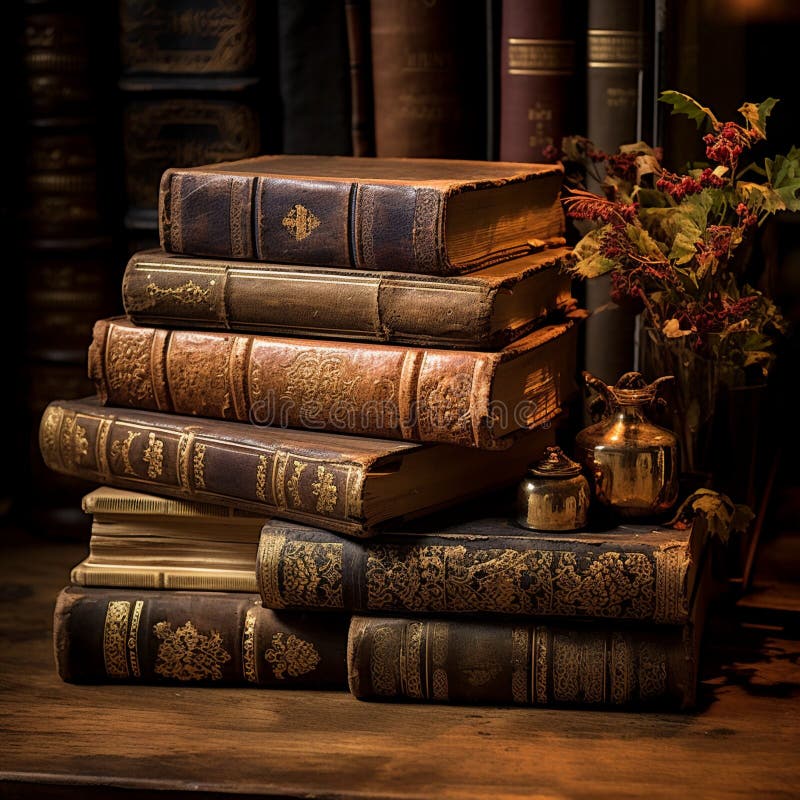 The Bookworm S Delight: Aesthetics and Knowledge in Vintage Pages Stock ...