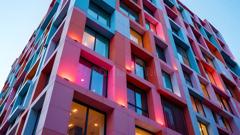 Imagine a Large and Impressive Building Featuring Numerous Windows that ...