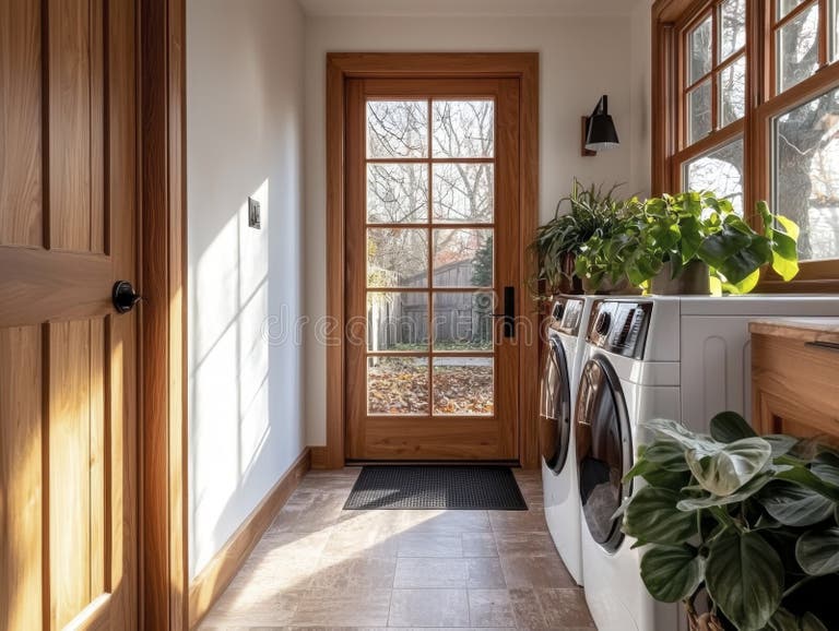 Imagine a Laundry Room that Transcends Mere Functionality, Transforming ...