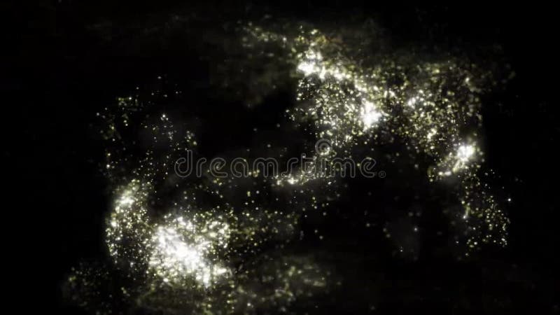 Gold Dust Particles Glitter Dust Animation Explode Sparkle Fast Energy ...