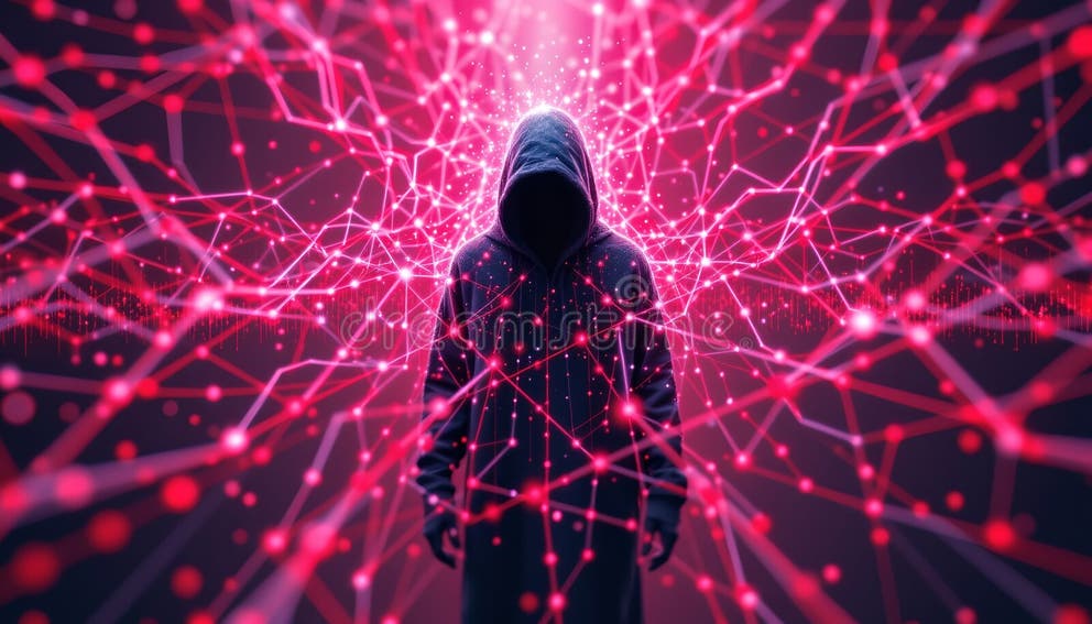 Imagine a Mesmerizing Digital Artwork Showcasing a Glitched Pink ...