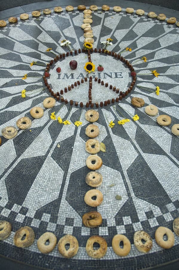 Imagine peace editorial stock image. Image of color, commemorative ...