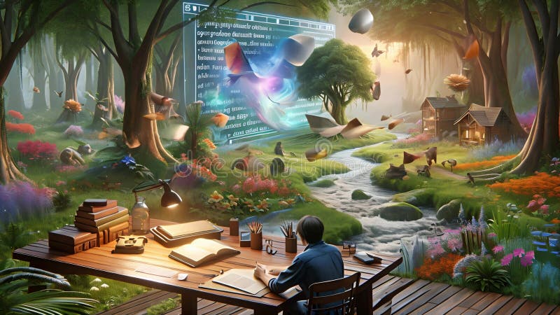 Magical Forest Coding Fantasy World Stock Photos - Free & Royalty-Free ...