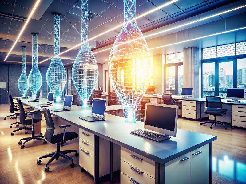 Advanced Biotechnology Research Unveiled Intricate DNA Holograms ...