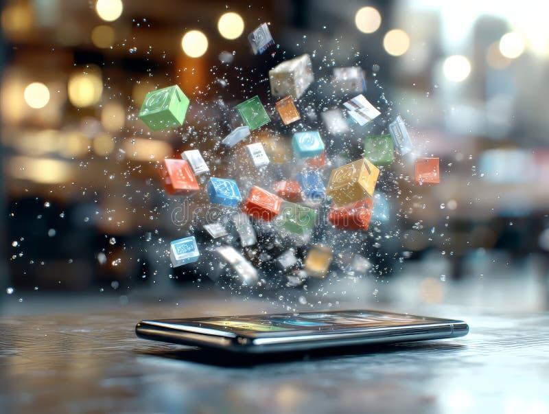 Unlocking the Future of Shopping Online with Colorful Blocks Emerging ...