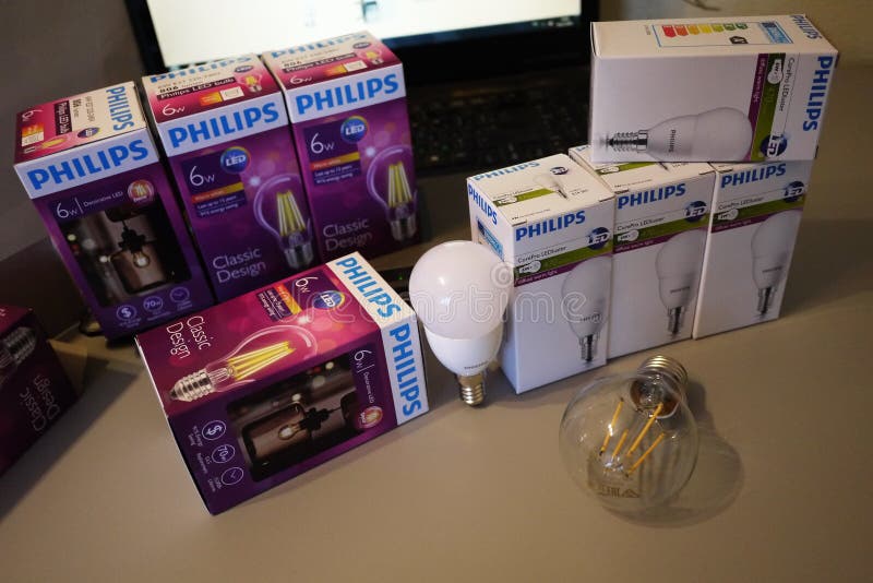 Incandescent Lamps with Edison Thread , Details Details Editorial Stock ...