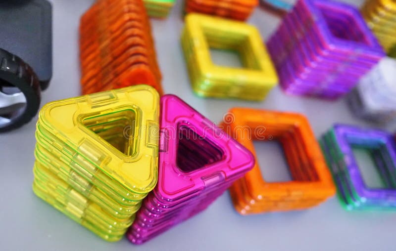 Bright Geometric Shapes on a Magnetic Base. of these Figures, the ...