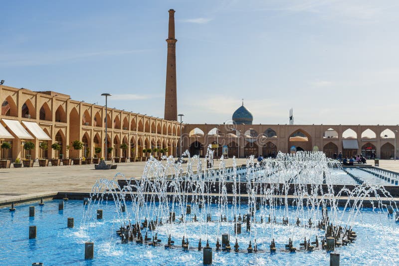 Imam Ali Square in Isfahan. Iran Editorial Image - Image of sights ...