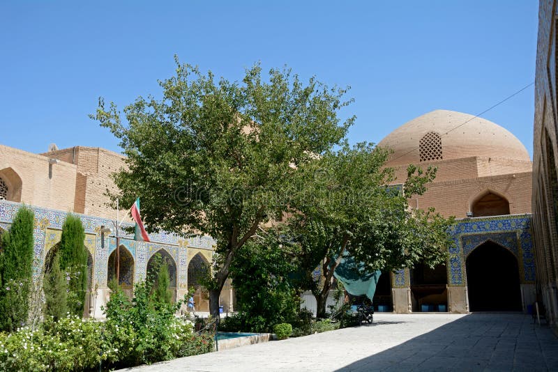 The Imam Sultan Mosque, Isfahan, Iran Stock Photo - Image of khomeini ...