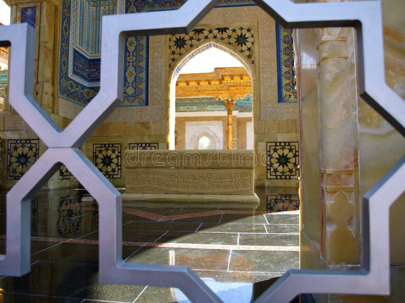 Iman Al Bukhari mosque stock image. Image of sightseeing - 59507719