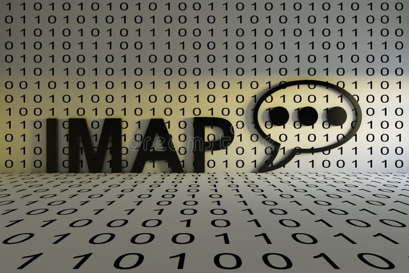 IMAP Concept Text Sunlight 3D Stock Illustration - Illustration of ...