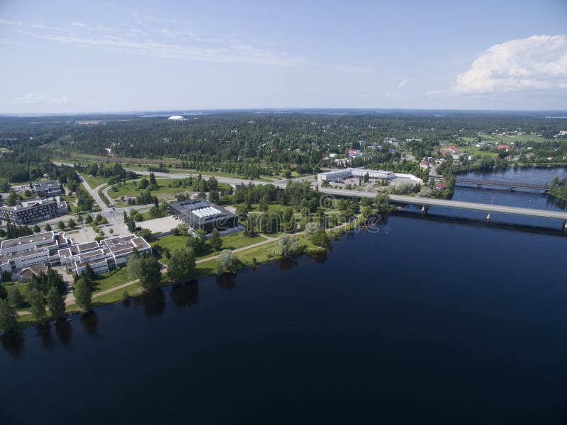 Imatra, Finland stock image. Image of vuoksi, overview - 55996133