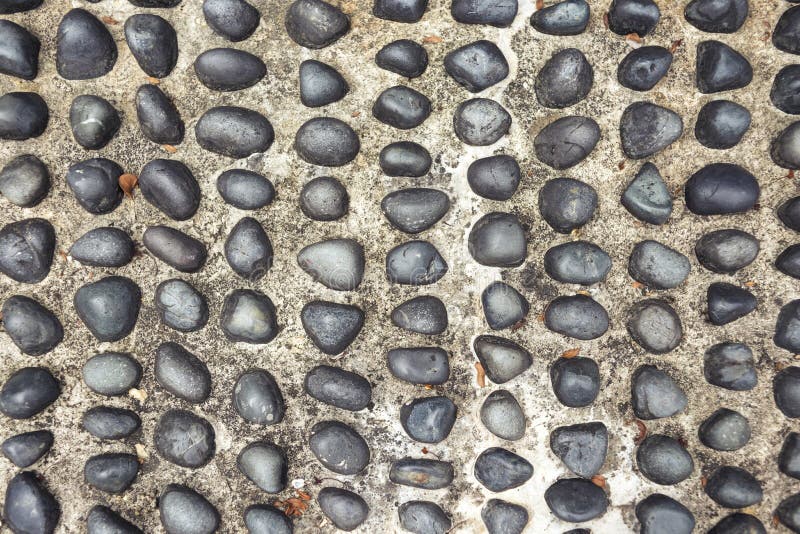 Imbedded pebbles stock image. Image of shape, stone, tradition - 47919551