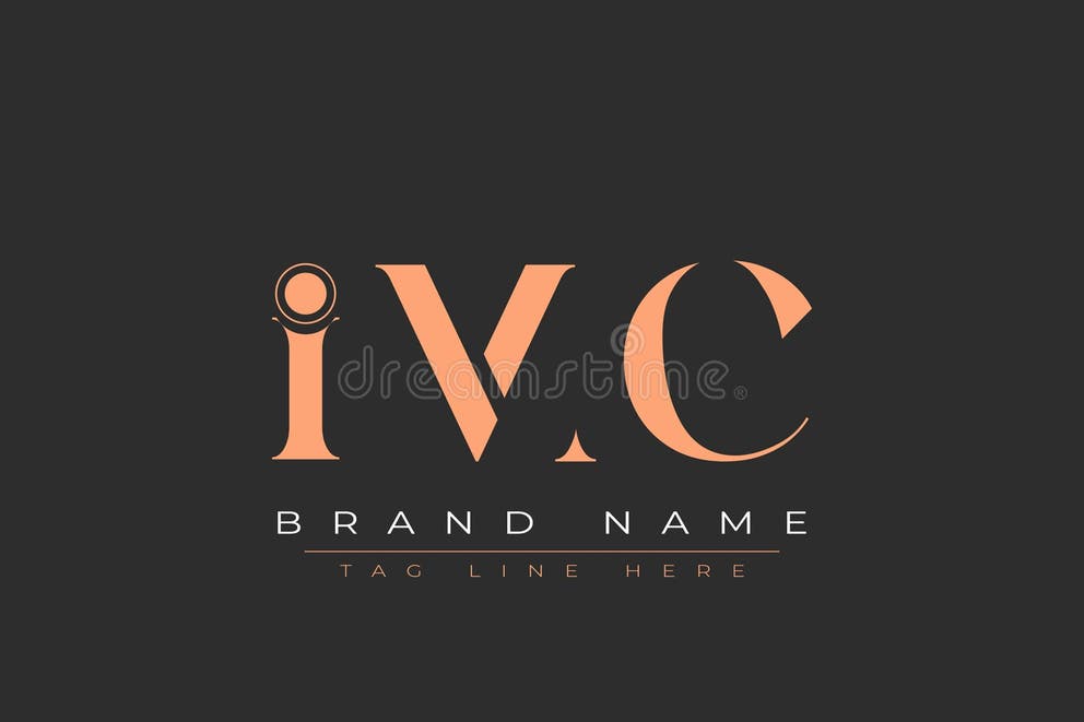 IMC Abstract Letter Logo Design Stock Vector - Illustration of ...