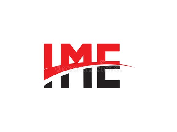 IME Letter Initial Logo Design Vector Illustration Stock Vector ...