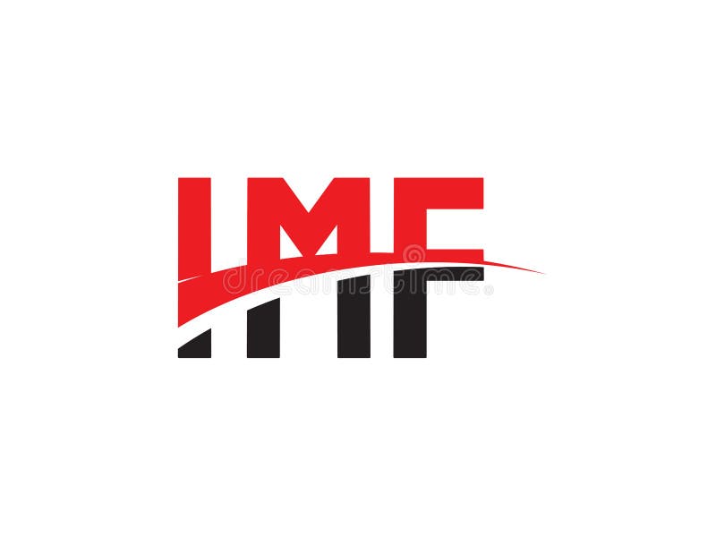 IMF Letter Initial Logo Design Vector Illustration Stock Vector ...