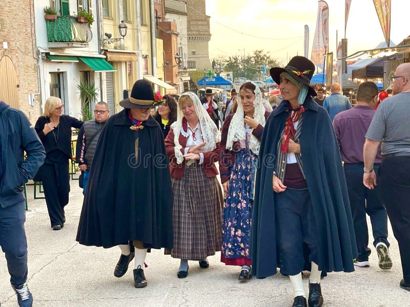 Pilgrims Visiting the Italian Town of Loreto, Italy Editorial Stock ...