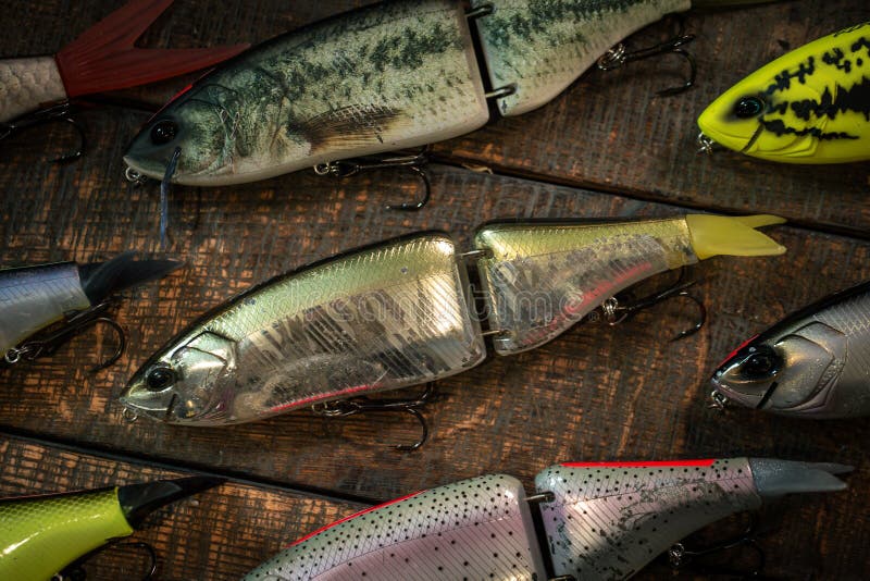 DRT Klash 9 Swimbaits - Fishing Lures Stock Photo - Image of angling ...