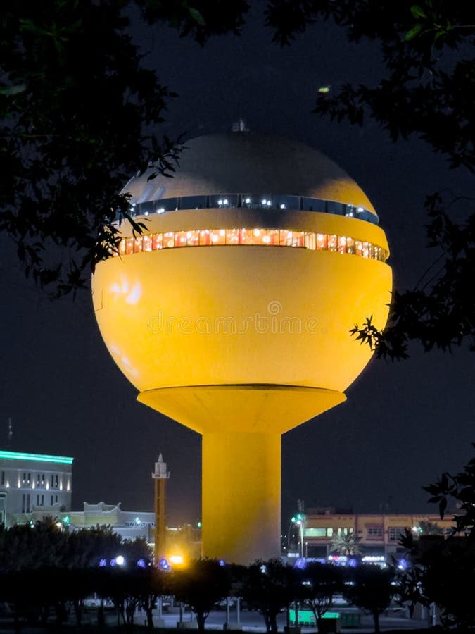 The Buraydah Water Tower in Buraydah, Saudi Arabia Editorial Photo ...