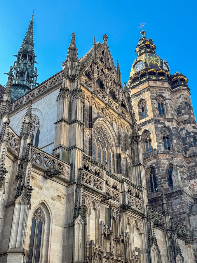 Historic St. Elizabeth S Cathedral in Kosice, Slovakia Editorial Photo ...