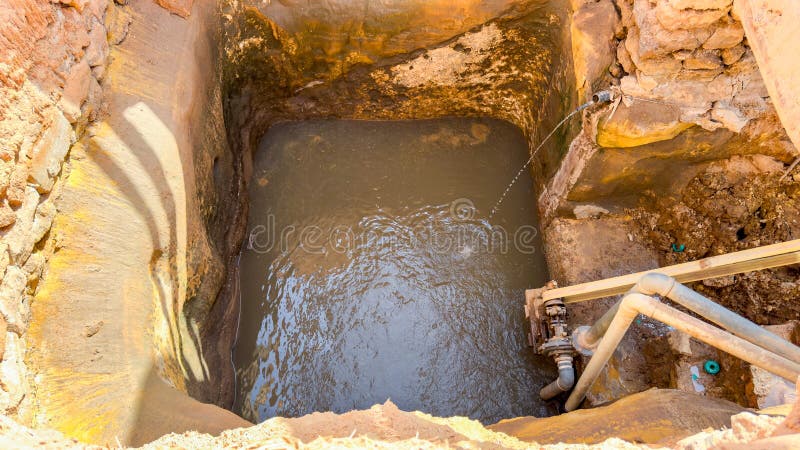 A Water Well Area in Saudi Arabia S Uyun Al Jiwa Heritage Village ...