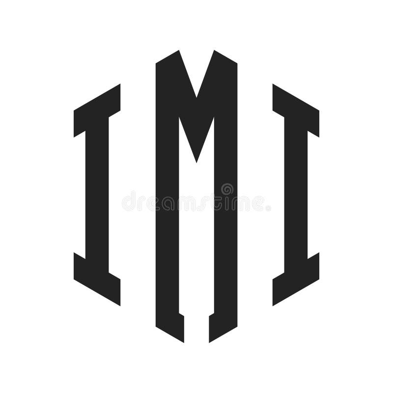 IMI Logo Design. Initial Letter IMI Monogram Logo Using Hexagon Shape ...