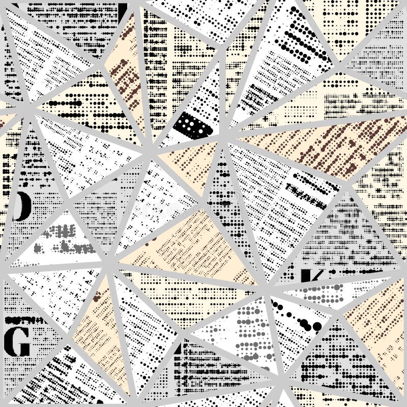 Imitation of a Abstract Vintage Newspaper. Unreadable Text. Stock ... Imitation of a Abstract Vintage Newspaper. Unreadable Text. Stock ...