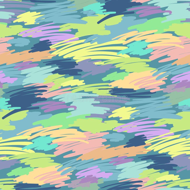 Colored brush strokes stock vector. Illustration of textile - 115953509