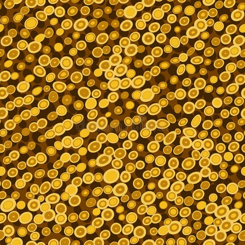 Imitation Leopard or a Sea Fish Skin Seamless Pattern. Stock Vector ...