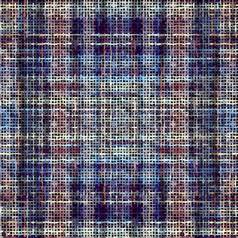 Imitation of a Texture of Tweed Fabric Seamless Pattern. Stock Vector ...