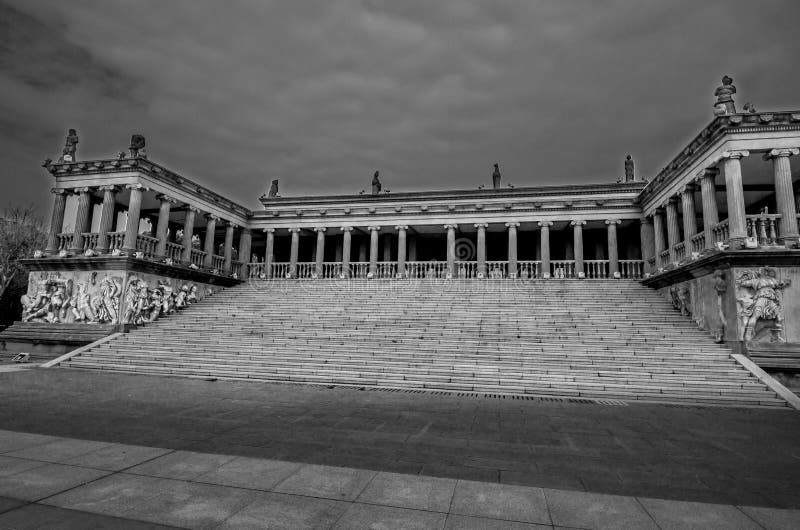 Imitation Western Style Buildings Stock Image - Image of stone, victory ...