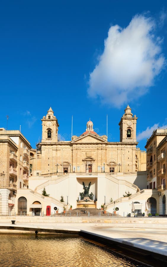 Malta, Church in Haz-Zebbug Stock Photo - Image of catholic, bell: 17749220