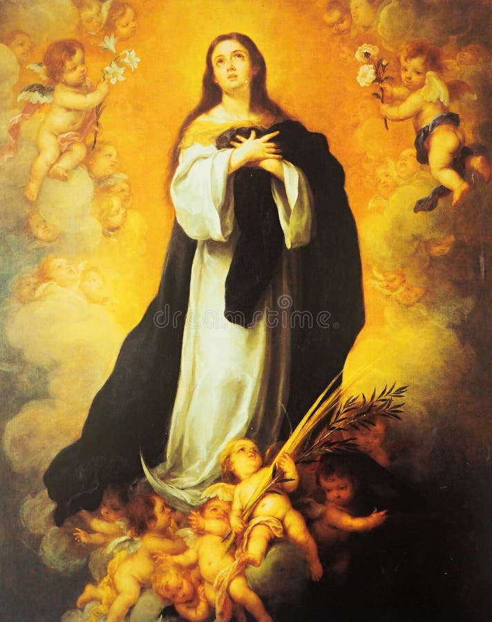 The Immaculate Conception is an Oil on Canvas Painting Made by ...