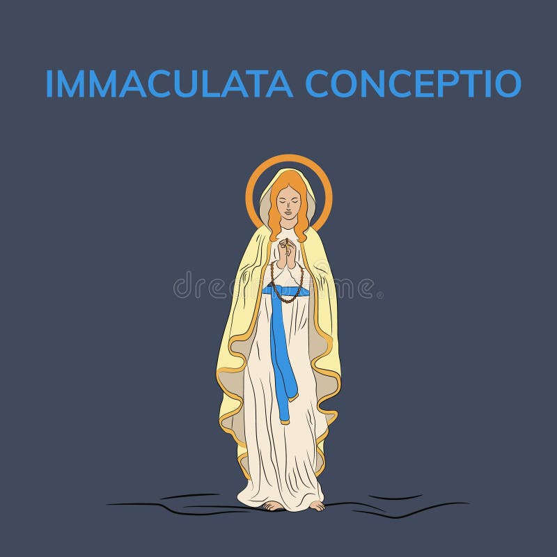 Immaculate Conception Clipart