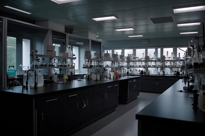 Laboratory with High-tech Equipment and Cutting-edge Technology, for ...
