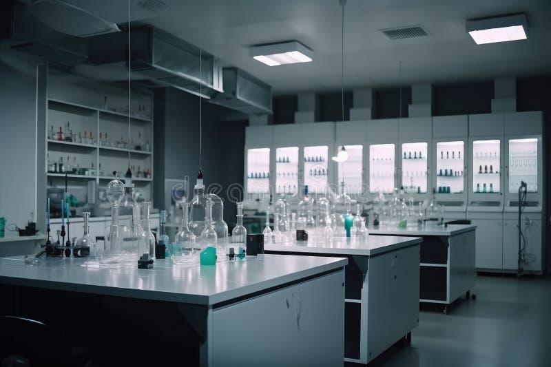 Laboratory with High-tech Equipment and Cutting-edge Technology, for ...