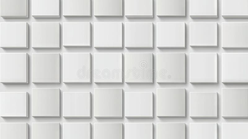 An Immaculate Modern Abstract Texture of a White Ceramic Tile Wall with ...